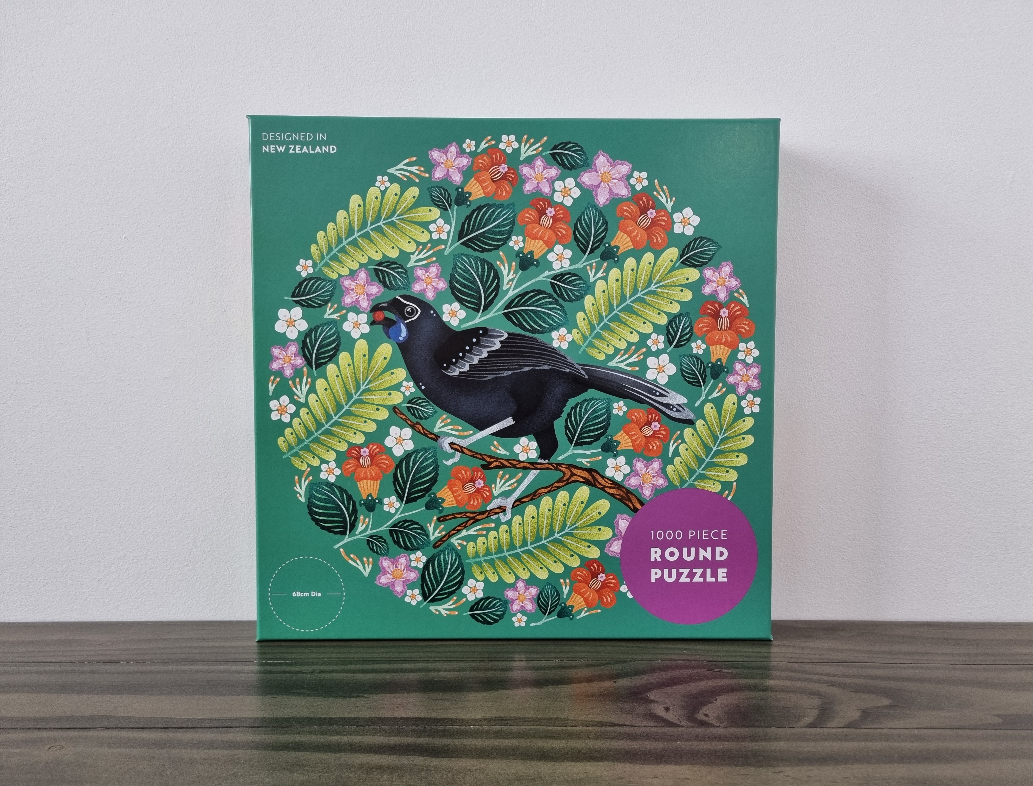 North Island Kokako 1000 Piece Puzzle – Wild Intent